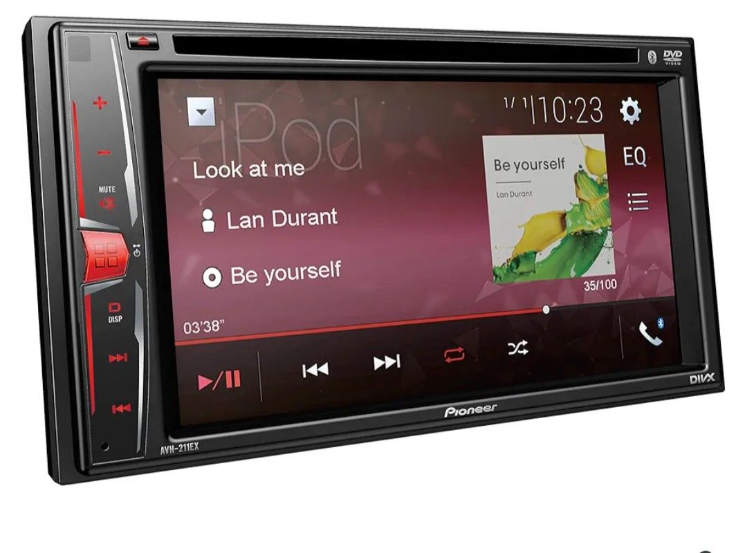 Pioneer Multimedia DVD Receiver with 6.2" WVGA Clear Resistive Display ...