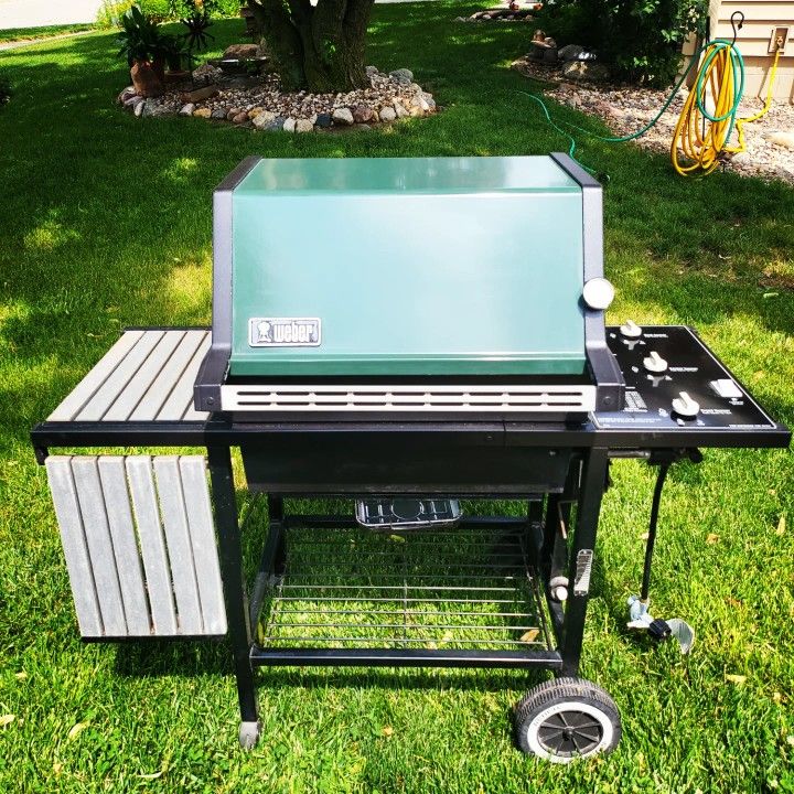 Green Weber Genesis 1000 Like New for Sale in Wdm, IA - OfferUp
