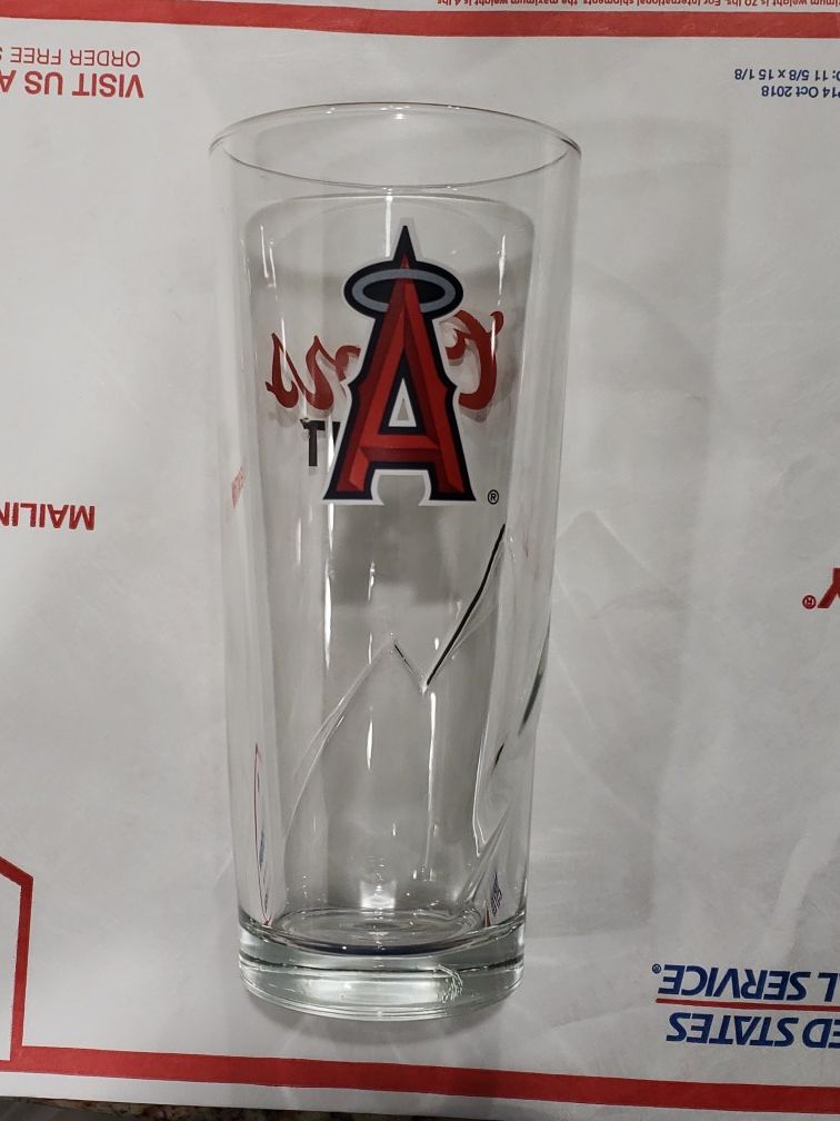 Set of 2 MLB LOS ANGLES ANGELS And COORS LIGHT Beer Glass Cups. for ...