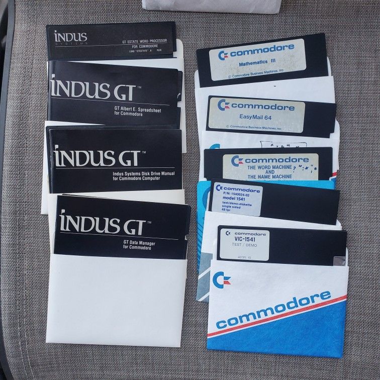 Vintage Commodore Software Disks Lot Of 9 for Sale in Phoenix, AZ - OfferUp