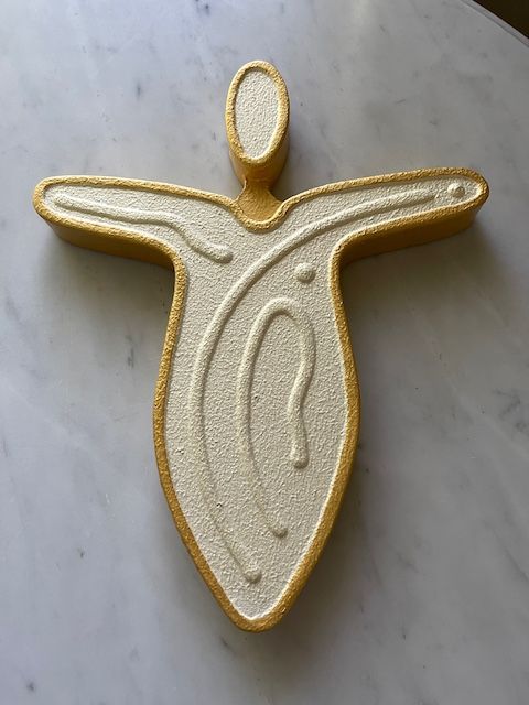 Andy Lakey Angel ~ Mixed Media Wood Art Spiritual 11x9 Signed 2000 for ...