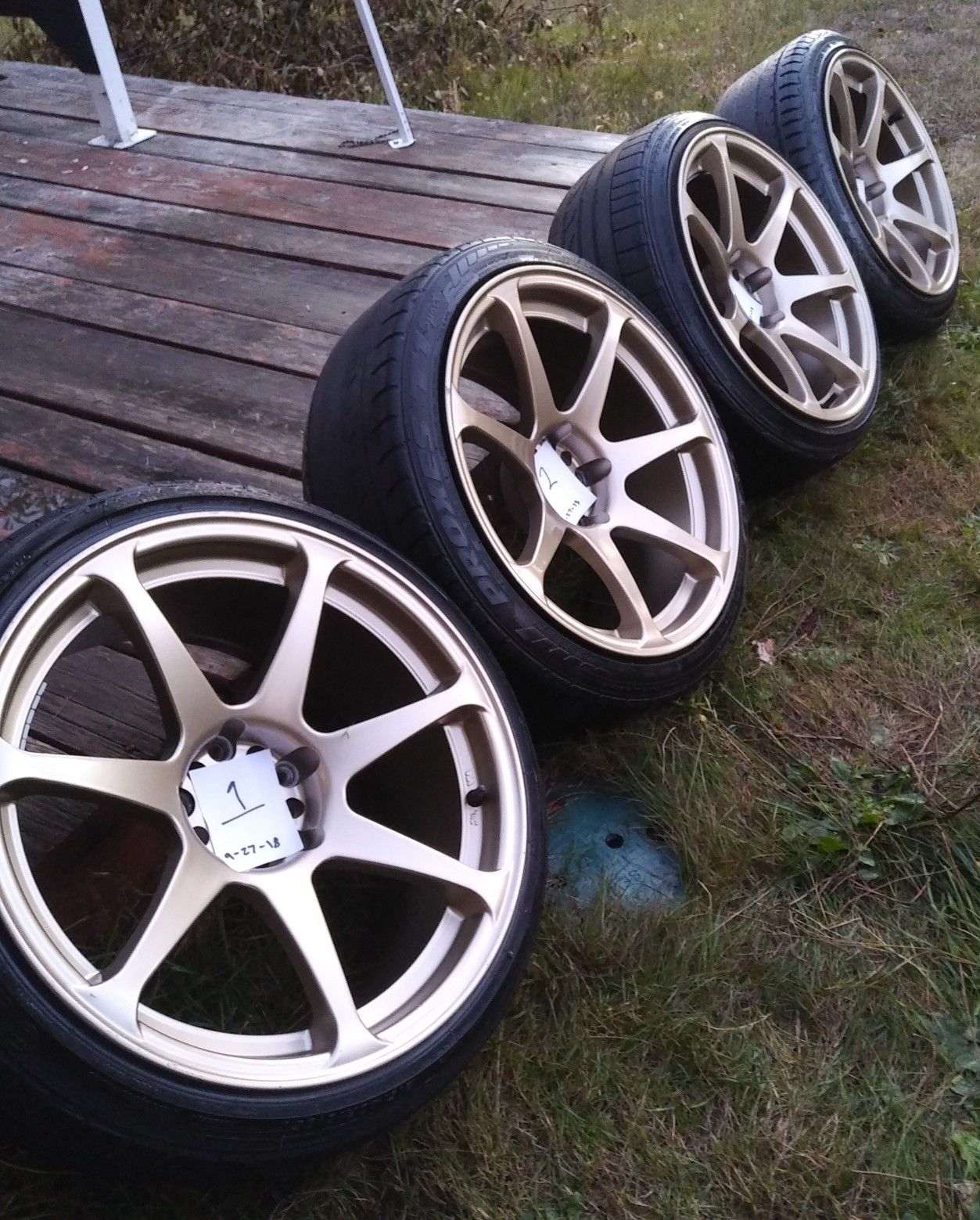 **MB battle 18x9.5 et 15** for Sale in Shoreline, WA - OfferUp