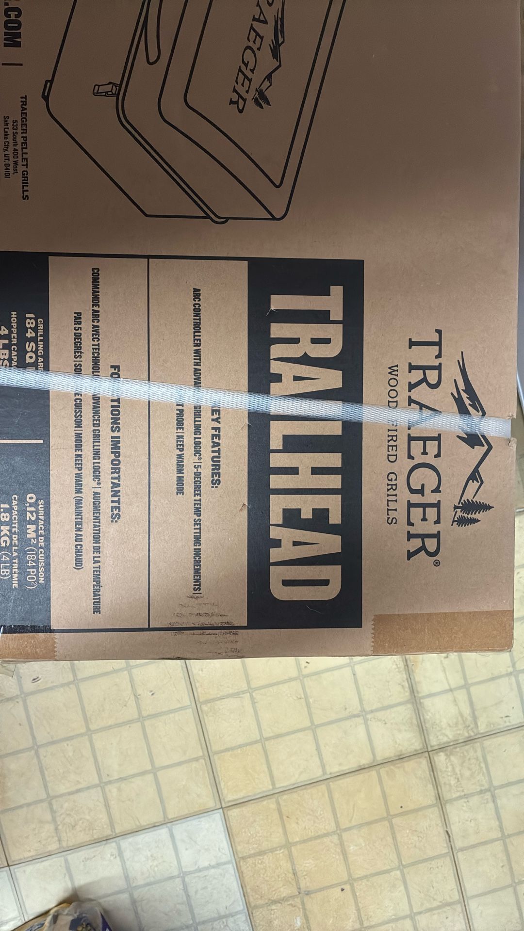 Brand New Traeger Trailhead Table Top Smoker W/ Pellets for Sale in ...