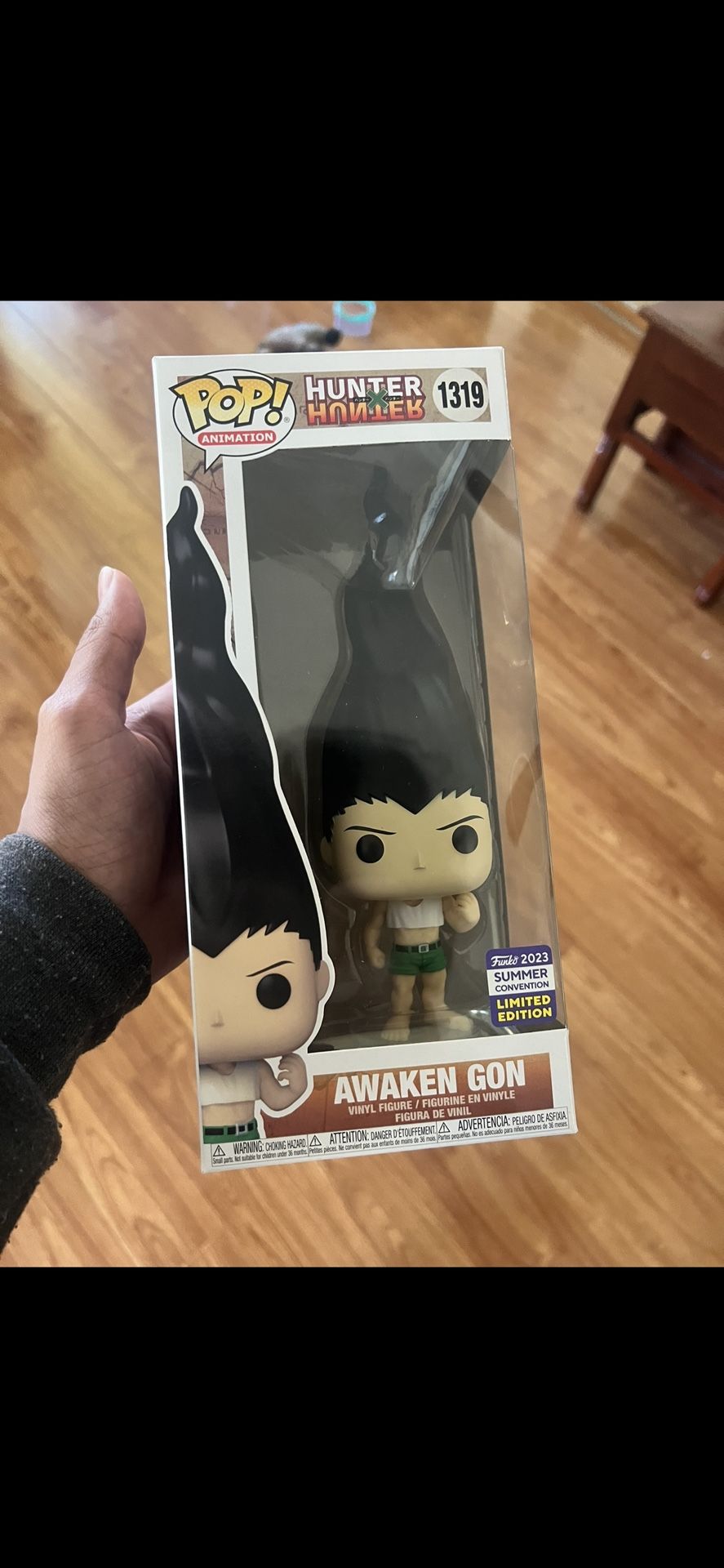 FUNKO POP HUNTER X HUNTER AWAKEN GON 2023 SDCC #1319 SUPER, 45% OFF