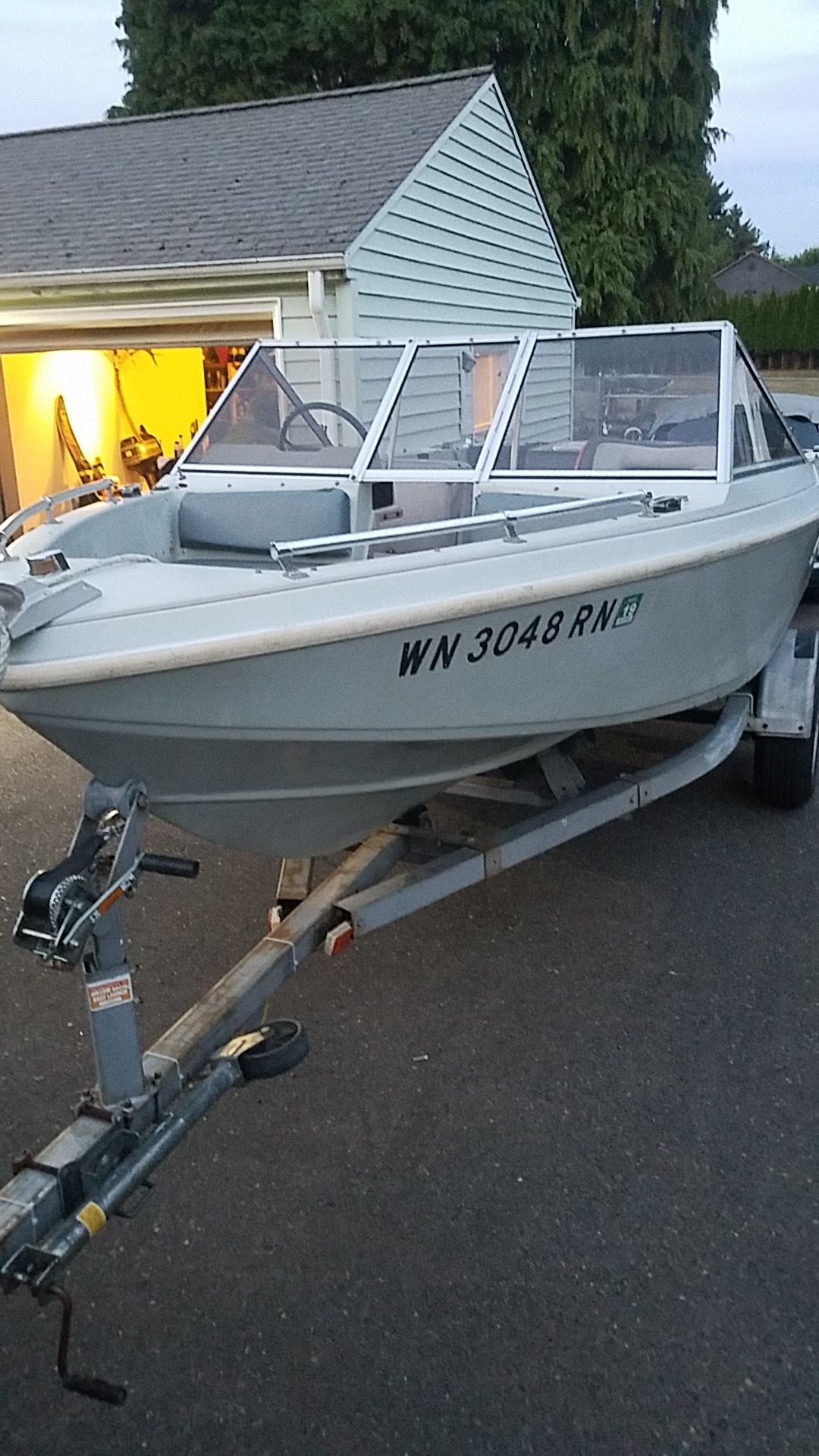 Sea swirl 3.0L omc 40mph 16ft 1984 open bow stern drive boat for Sale ...