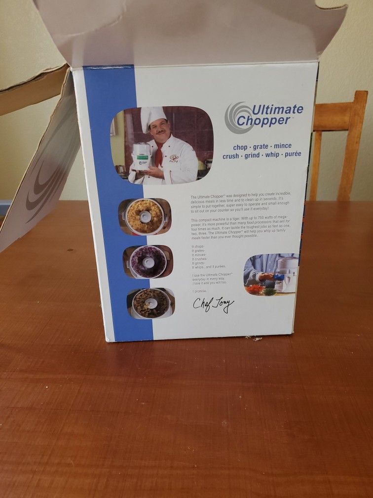 Chef Tony Ultimate Chopper Blender