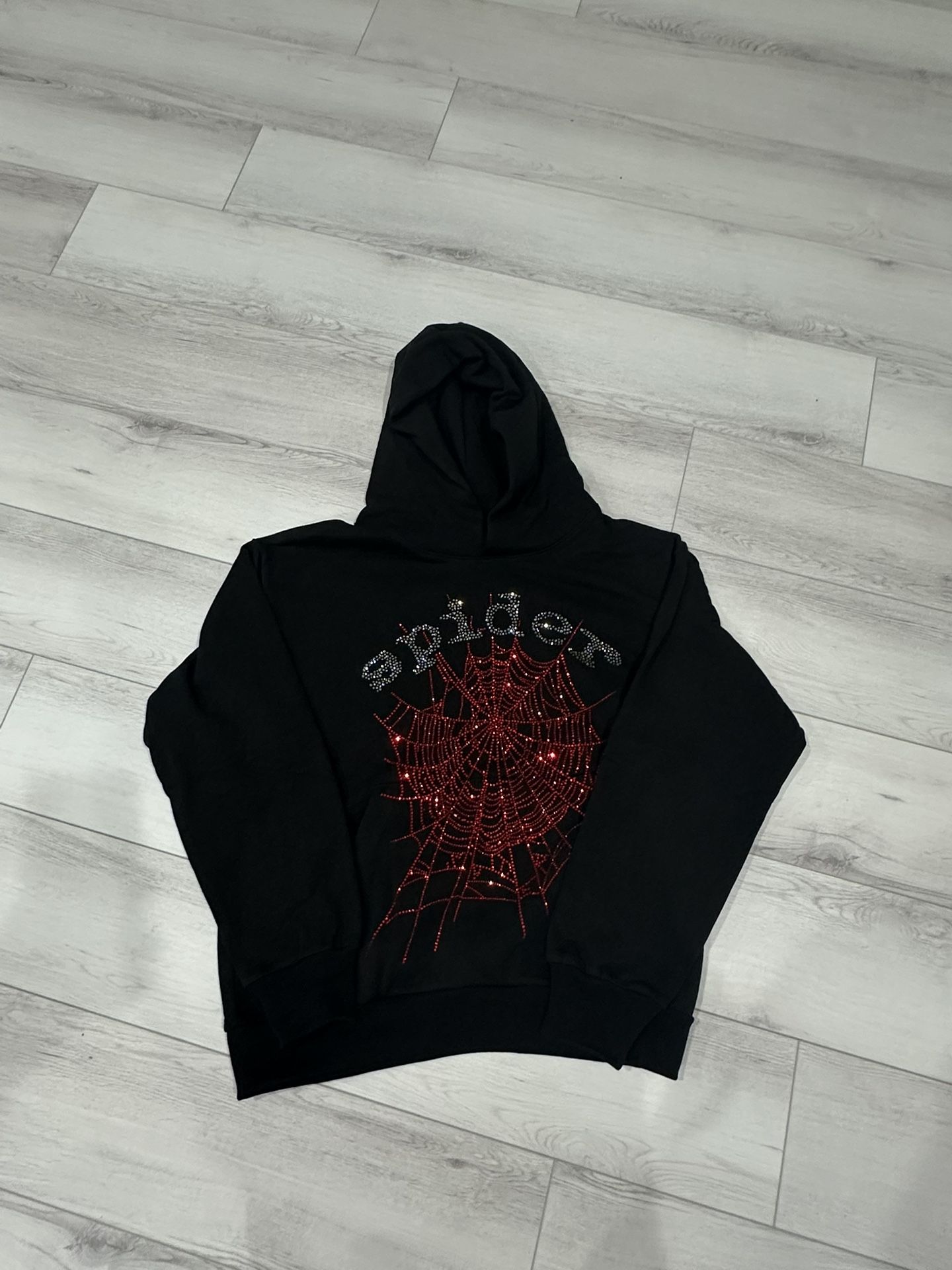 Rhinestone Sp5der Hoodie for Sale in Tacoma, WA - OfferUp