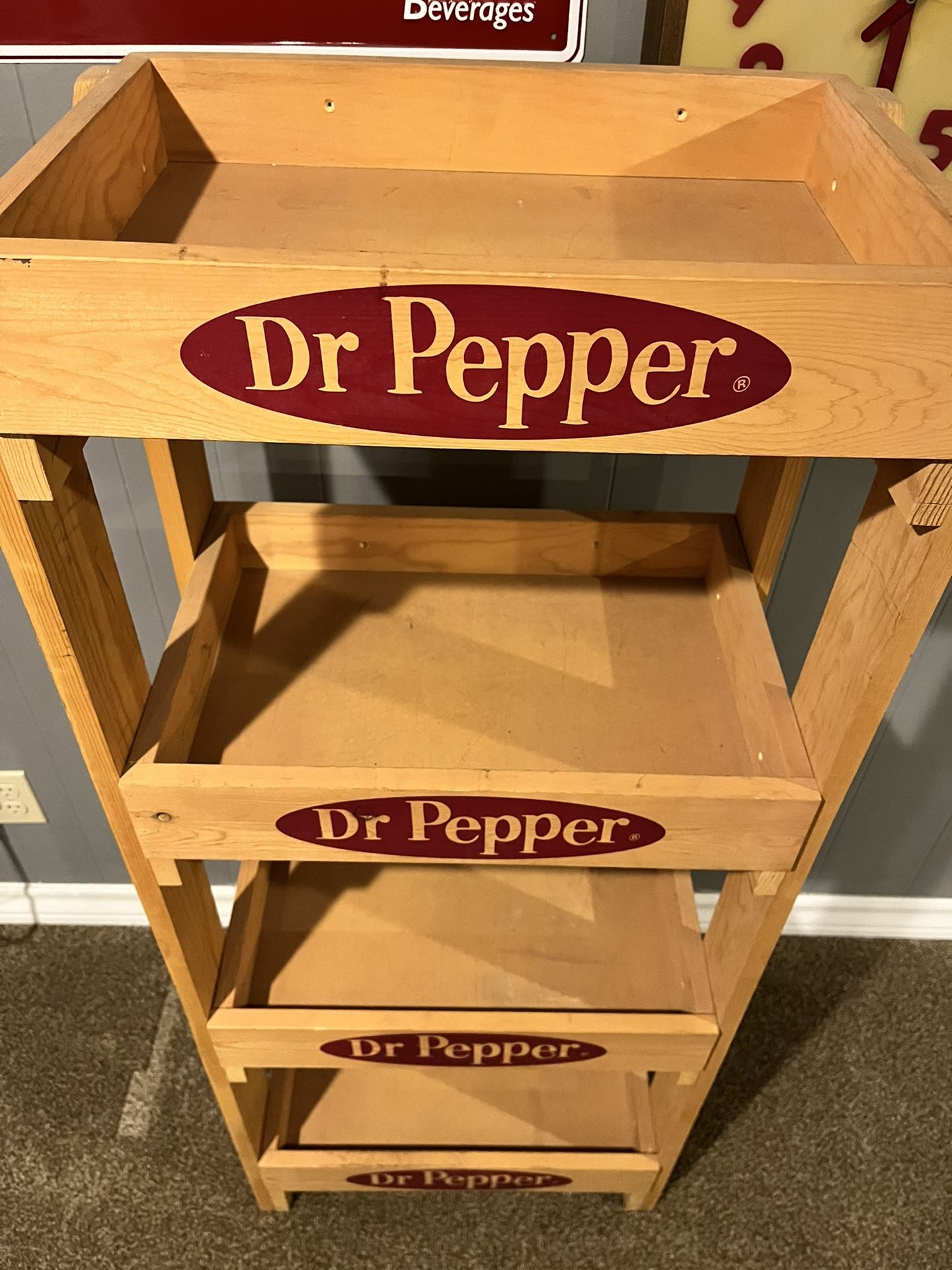 Dr Pepper Display Shelf for Sale in Waco, TX - OfferUp