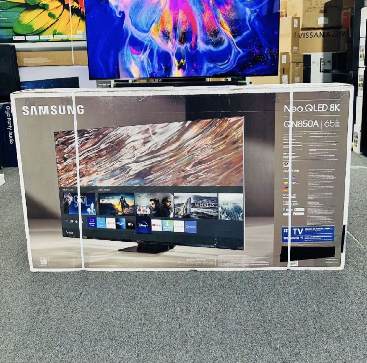 65 Samsung Neo QLED QN800A 8K Smart Tv for Sale in Los Angeles, CA ...