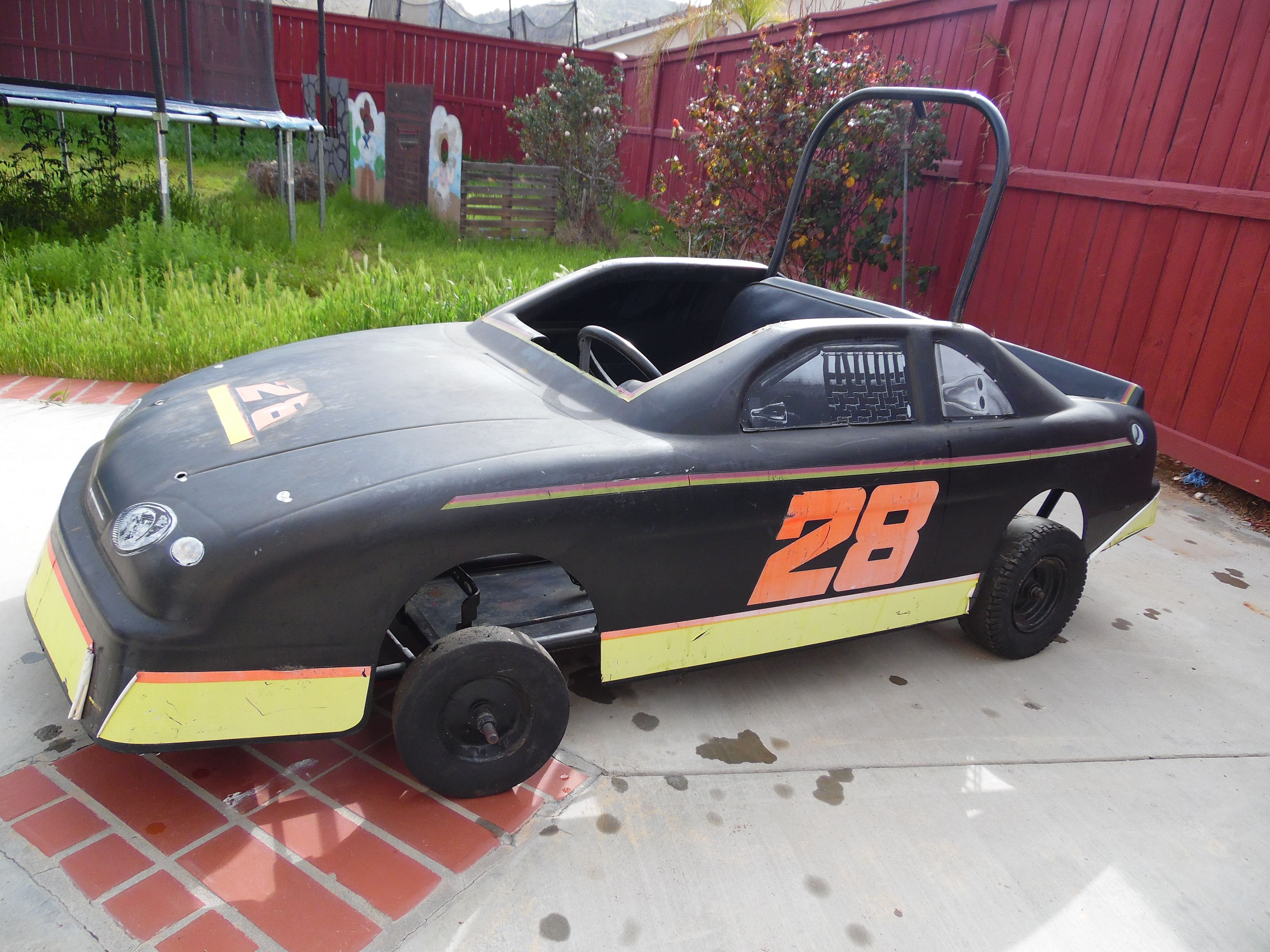 Nascar Go Kart Super Fast Must-See One of a Kind #28 Car Race for Sale ...