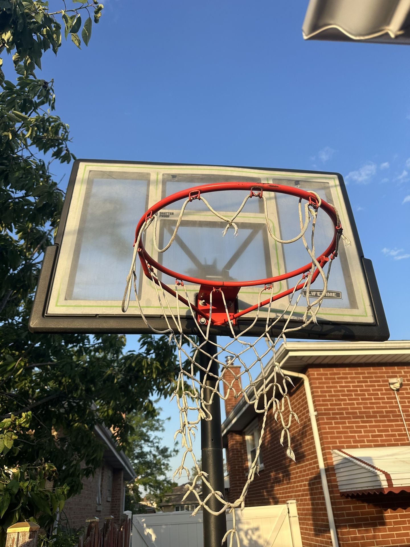 Basketball Hoop Outdoor, 5.2-10FT Height Adjustable Portable Basketball ...