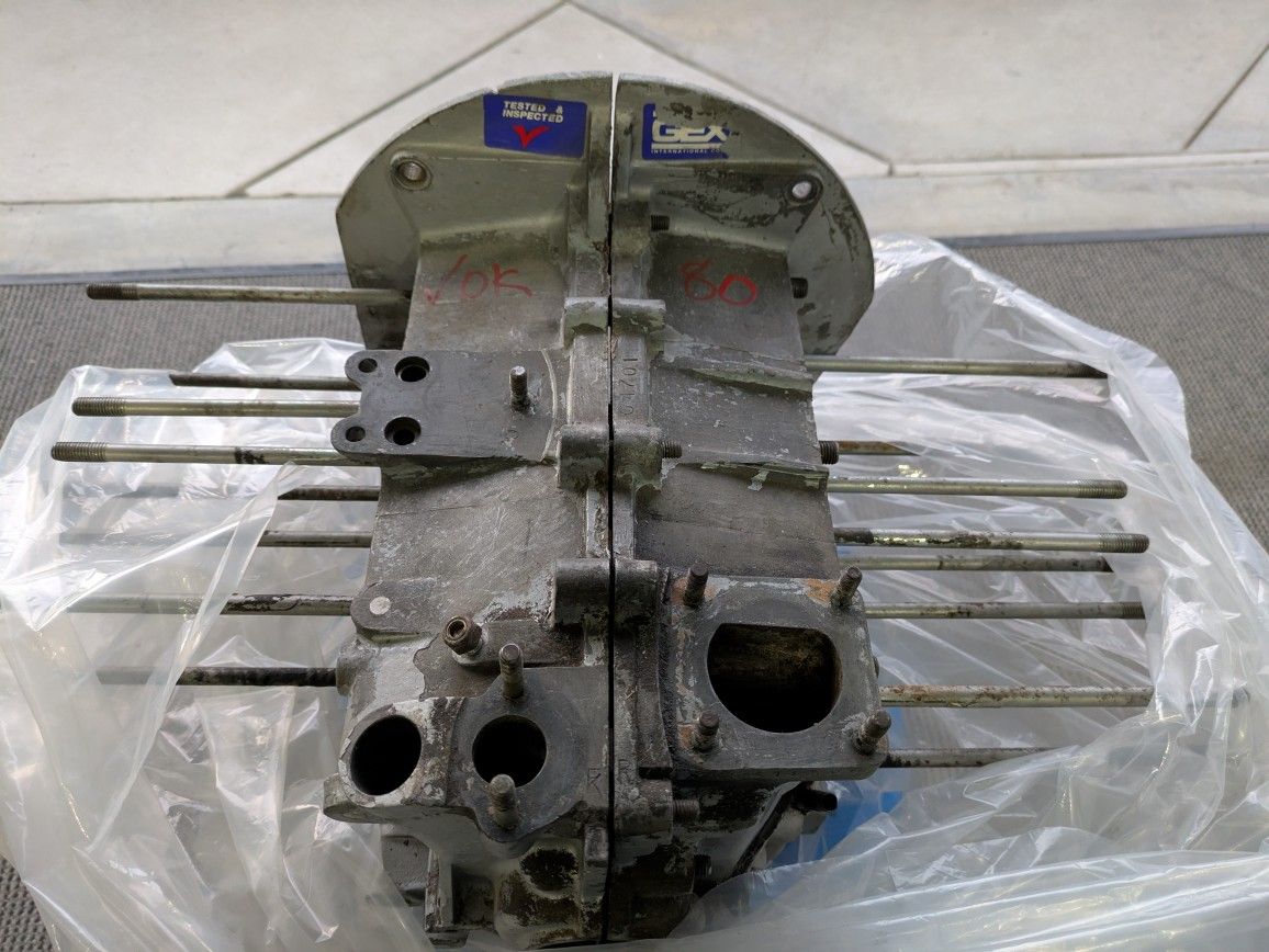 VW Engine Case Cleaned Inspected And Line Bore Is Checked And Ok At ...