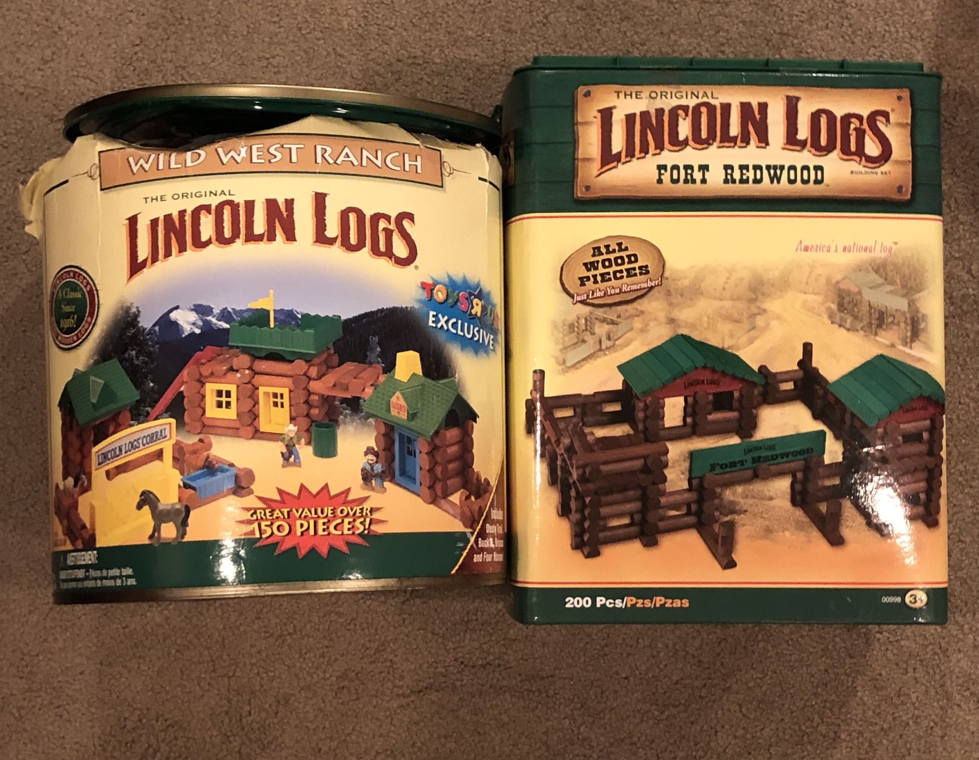 Lincoln Logs Fort Redwood