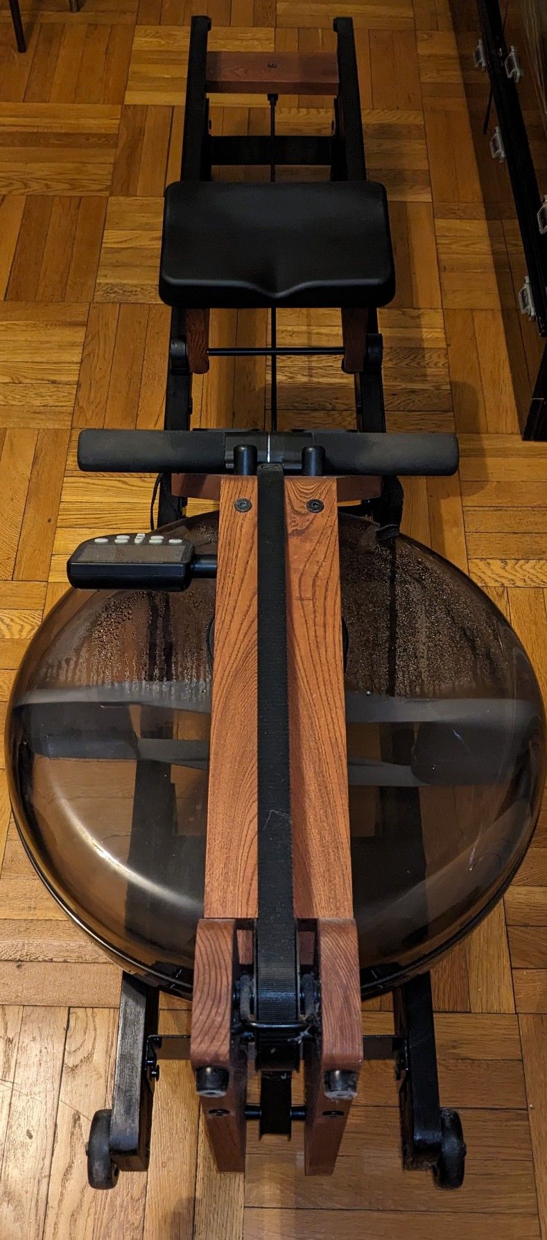 WaterRower Club Rowing Machine With S4 Monitor and HIRise Adapter Kit ...