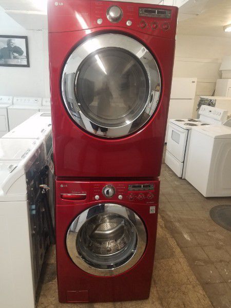 Awesome LG Front Load Stackable Washer and Electric Dryer with Delivery ...