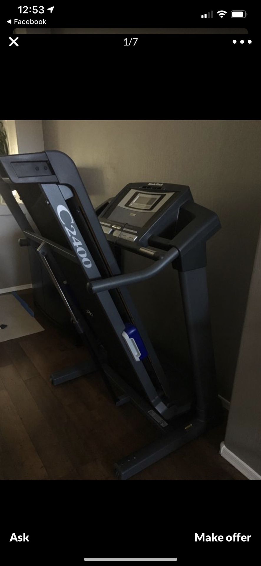 Nordic Track C2400 Treadmill for Sale in Chandler, AZ - OfferUp