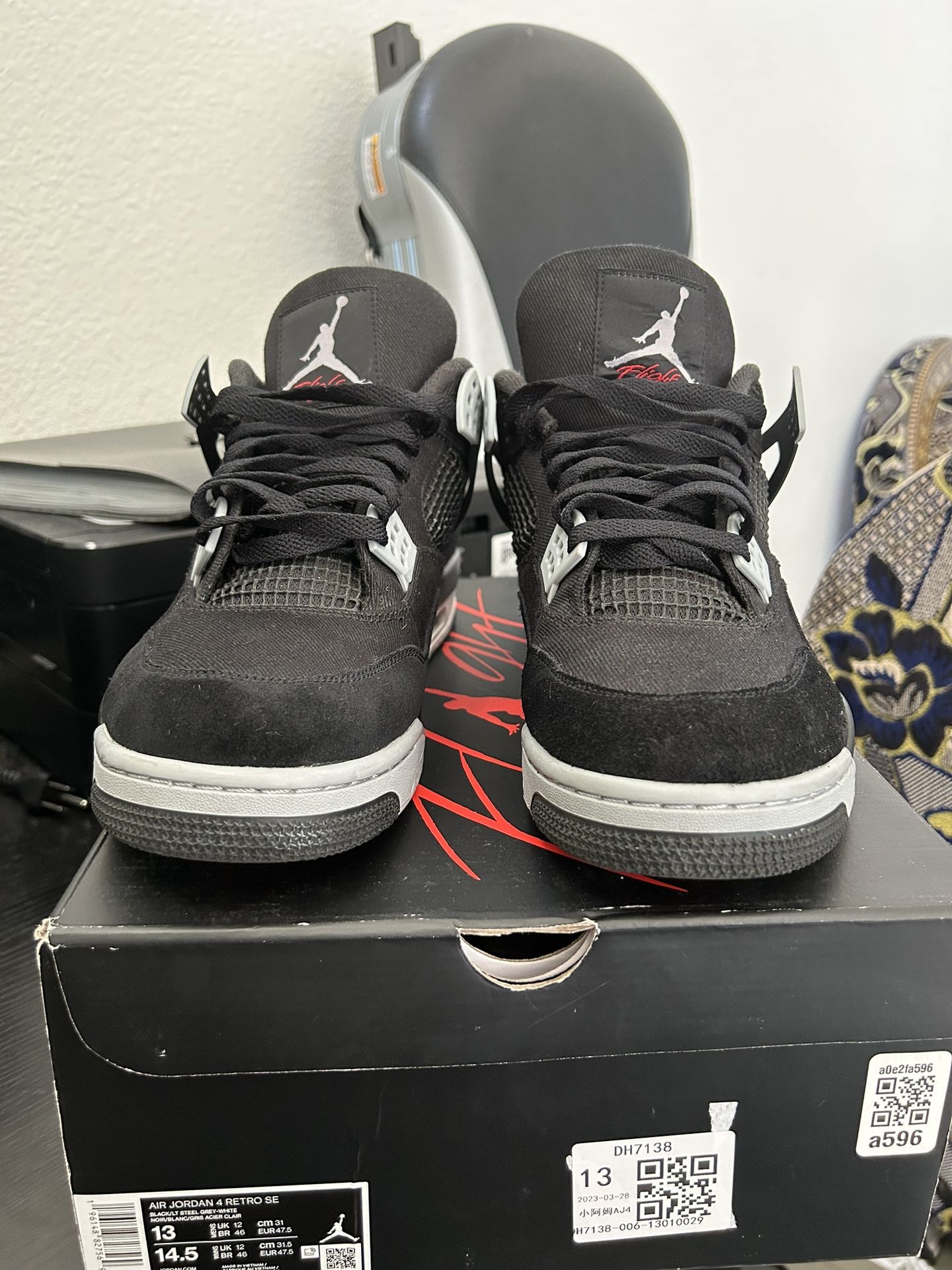 Jordan 4s Black Canvas for Sale in San Diego, CA - OfferUp
