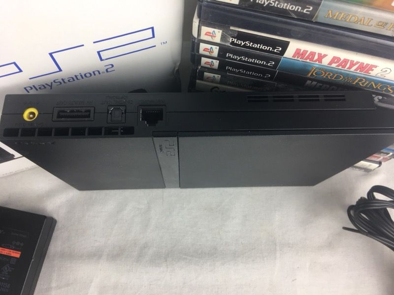 Playstation 2 Slim Back