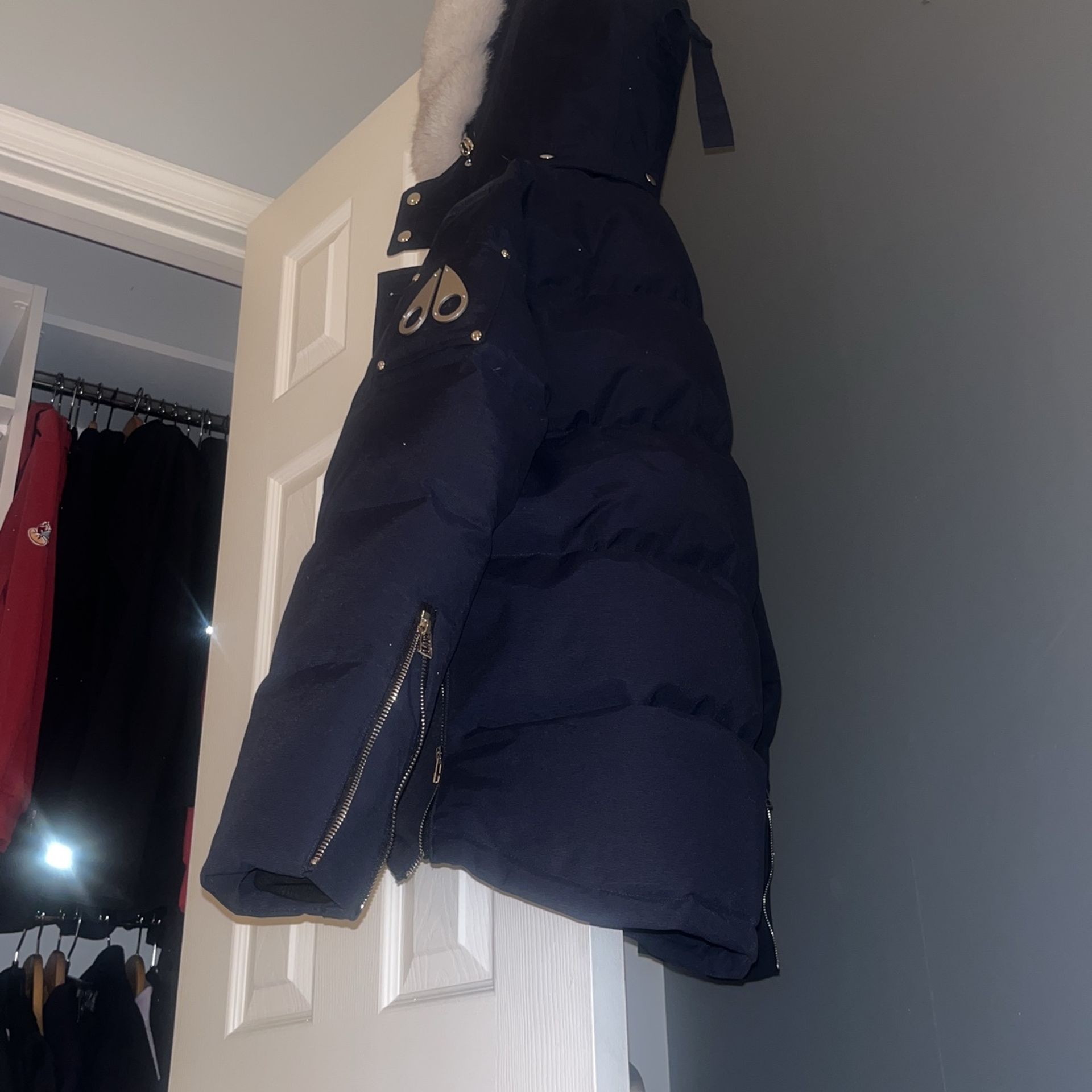 Men’s Navy Moose Knuckle Small for Sale in Friendly, MD - OfferUp