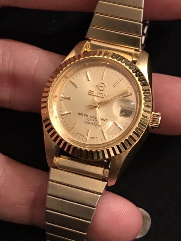 Ladies Elgin Water Resistant 100Ft Quartz watch for Sale in Greer, SC ...