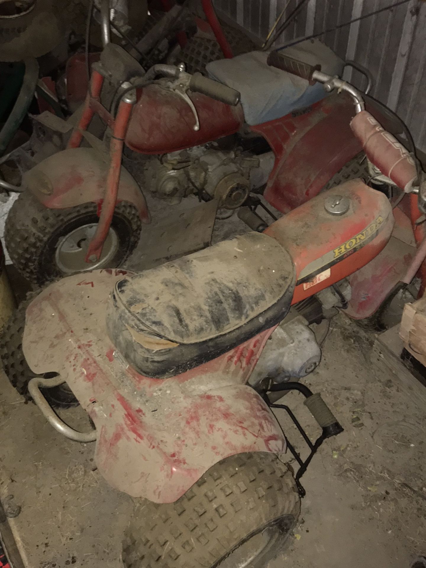 2-1980 HONDA ATC 70 & 2 ATC 70 Frames & Y50R for Sale in Apopka, FL ...