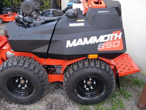 ARIENS Mammoth 850 New Ride-On SnowBlower with Snow Blower Attachment ...