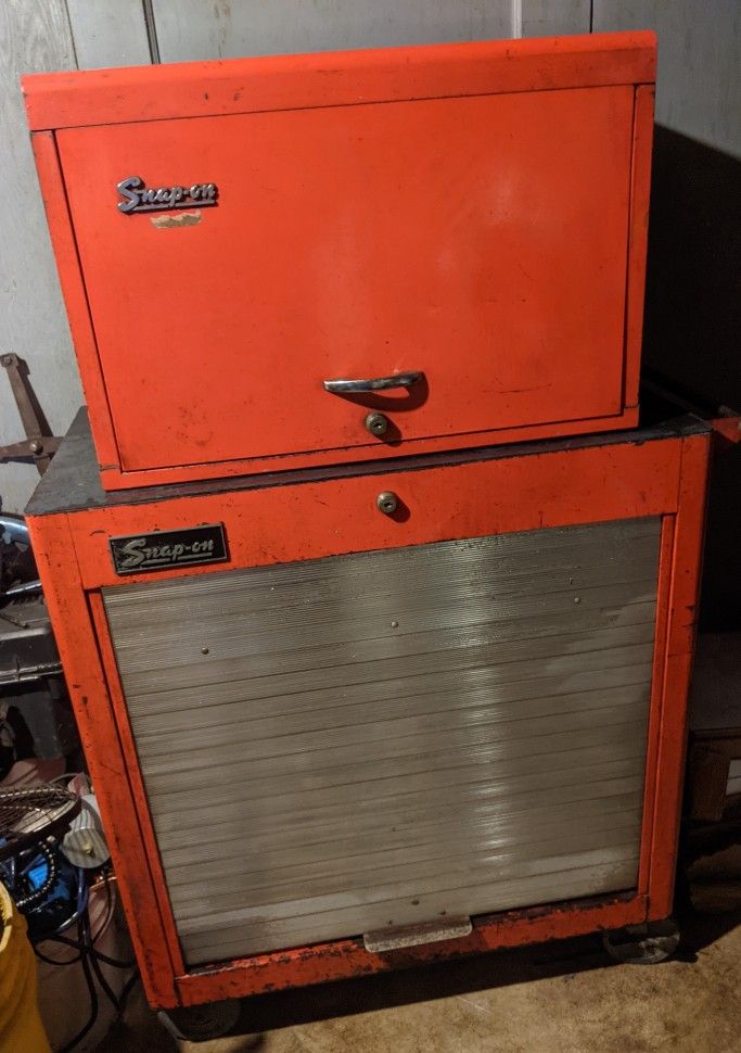 Vintage Snap On SnapOn Toolbox Tool Box Cabinet Chest KRA-300B "Rolla ...