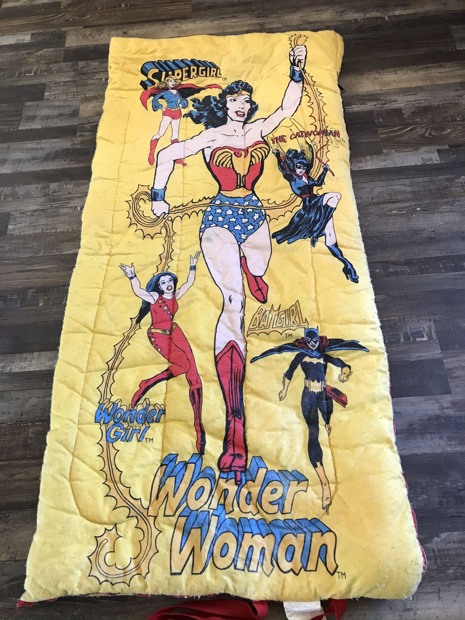 Vintage 1970s Wonder Woman Sleeping Bag for Sale in Vista, CA - OfferUp