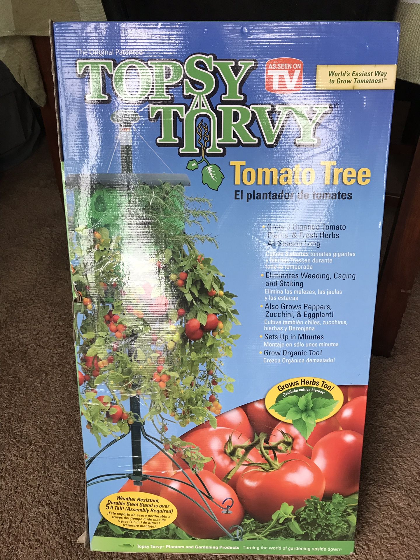 Topsy Turvy Tomato Stand