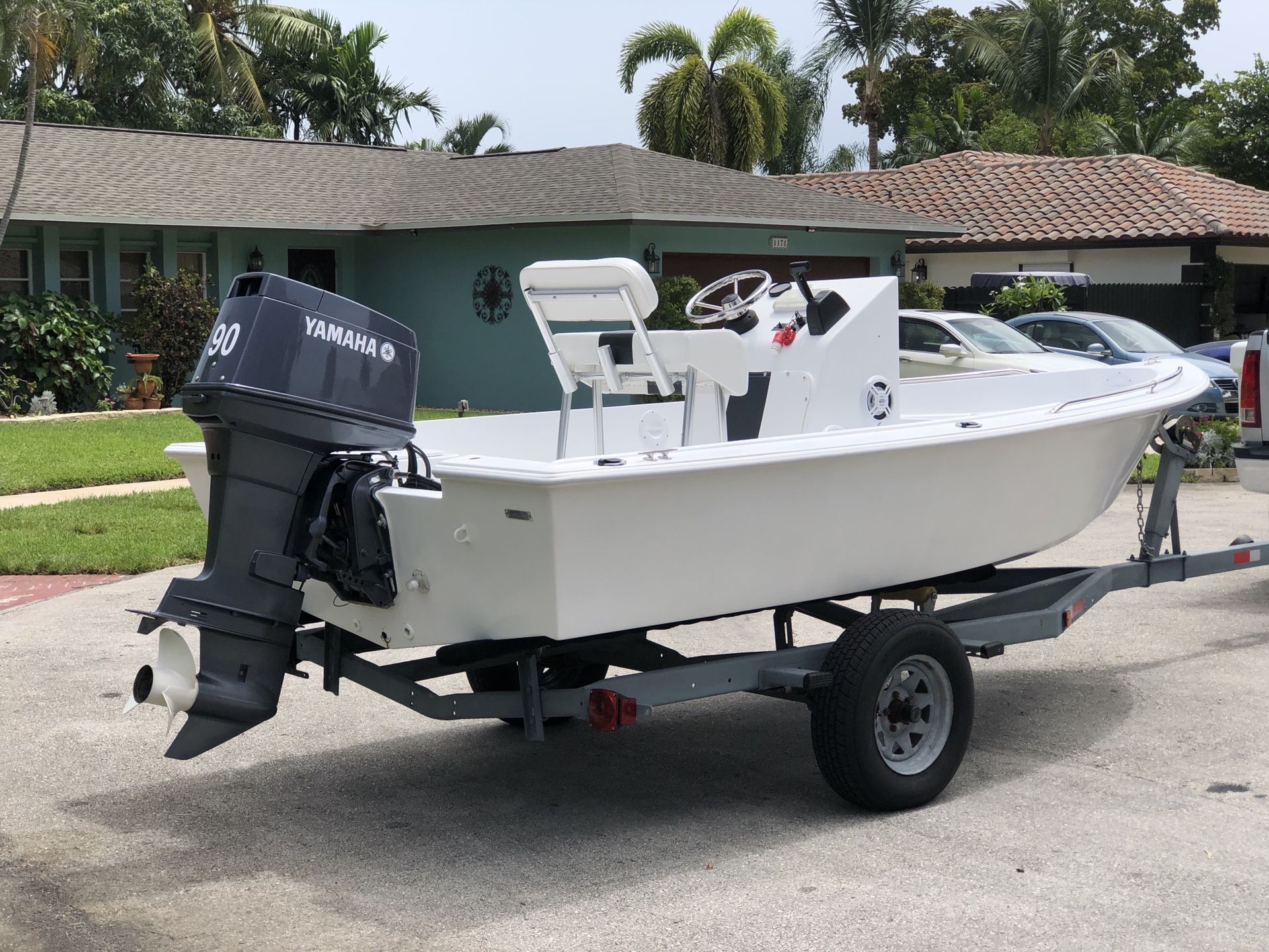 16ft keywest center console boat for Sale in West Palm Beach, FL - OfferUp