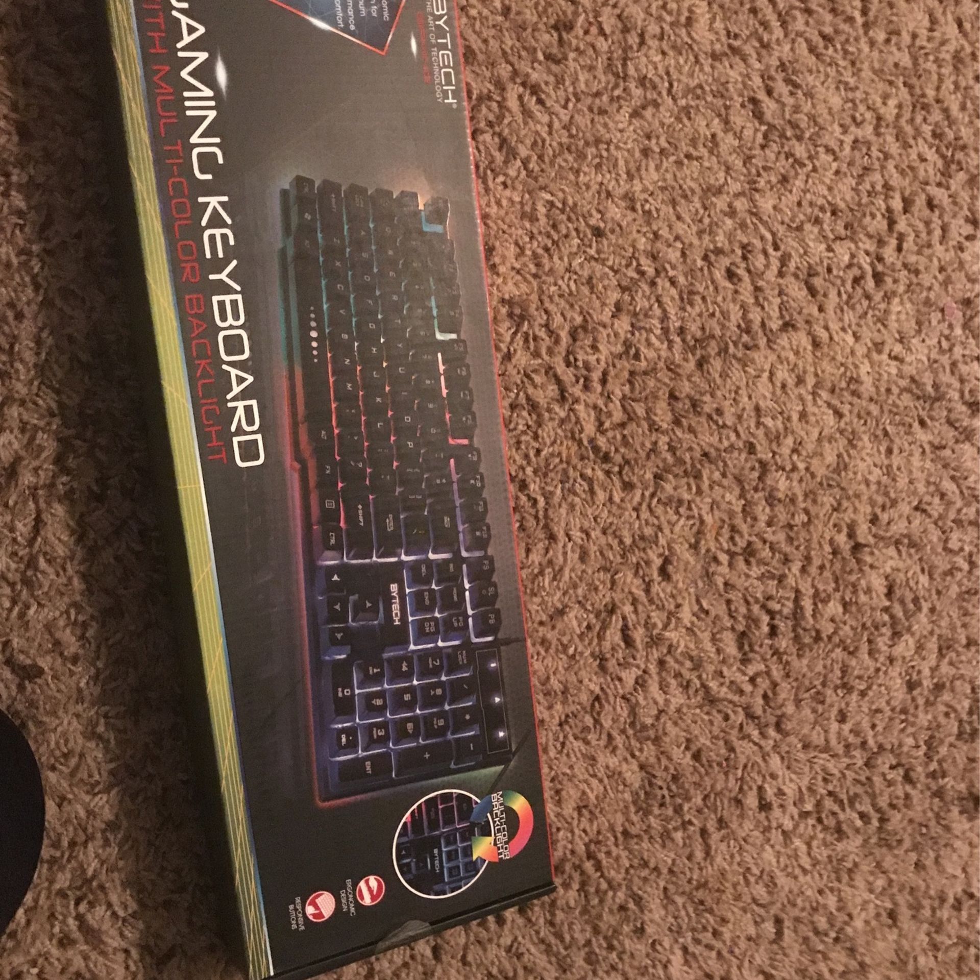 Bytech Gaming Keyboard With Multi-color Backlight FOR WINDOWS 10 for ...