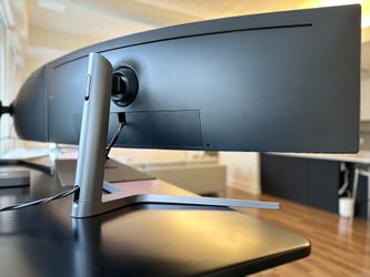 Samsung - CHG90 Series C49HG90DMN 49” HDE LED Curved FHD FreeSync ...