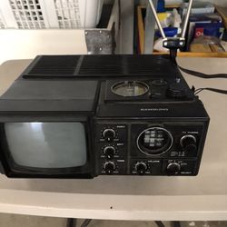 Battery Operated Tv Radio Combo