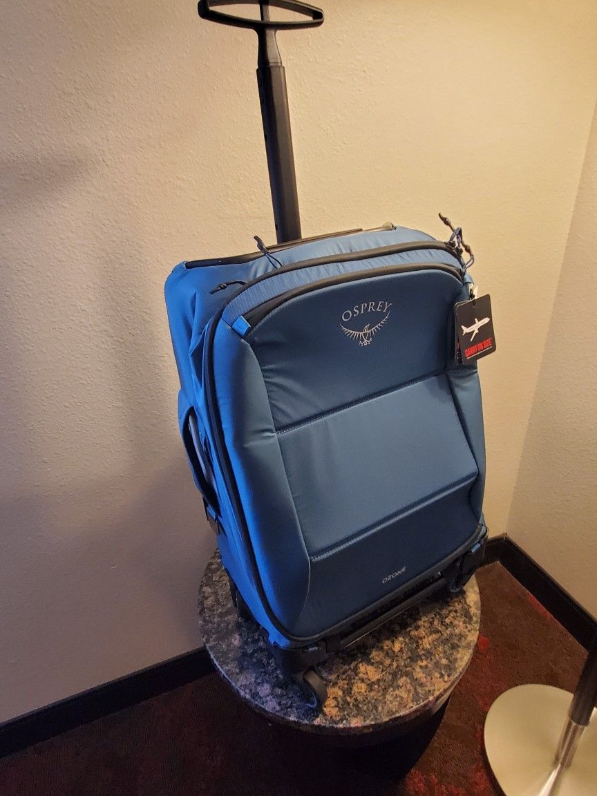 BRAND NEW $350 OSPREY OZONE 4 WHEEL CARRY ON LUGGAGE SUITCASE for Sale ...
