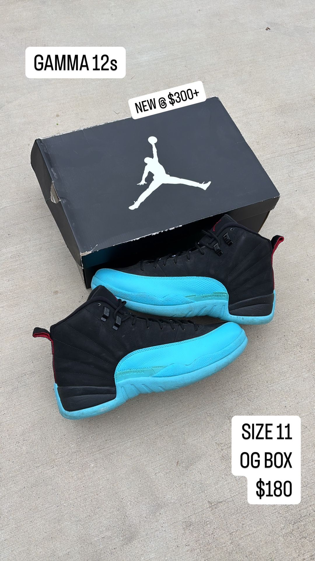 Gamma 12 Box Gamma Retro 12 Light Blue Jordan 12 Gamma Blue Kixify