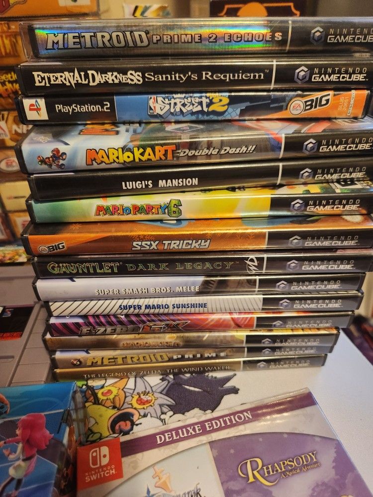 Minty Stack Of Gamecube GAMES +1 Ps2 Hitter for Sale in Oregon City, OR ...