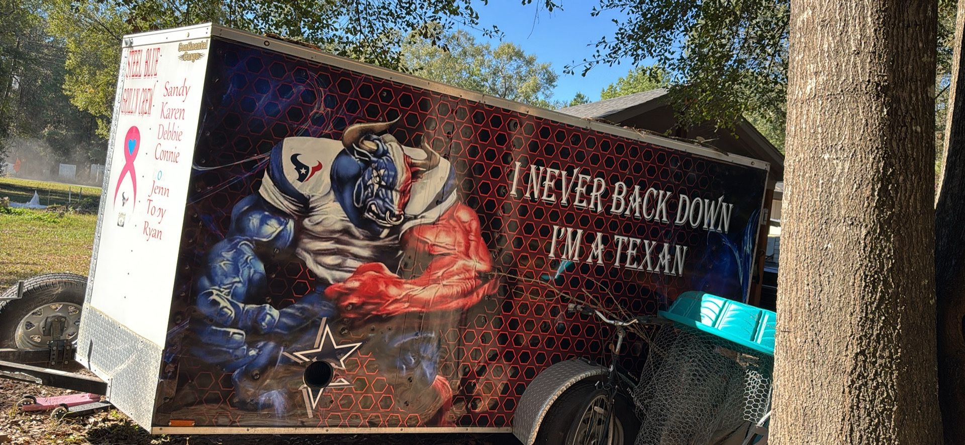 6x12 Texans Enclosed Trailer for Sale in Cleveland, TX - OfferUp