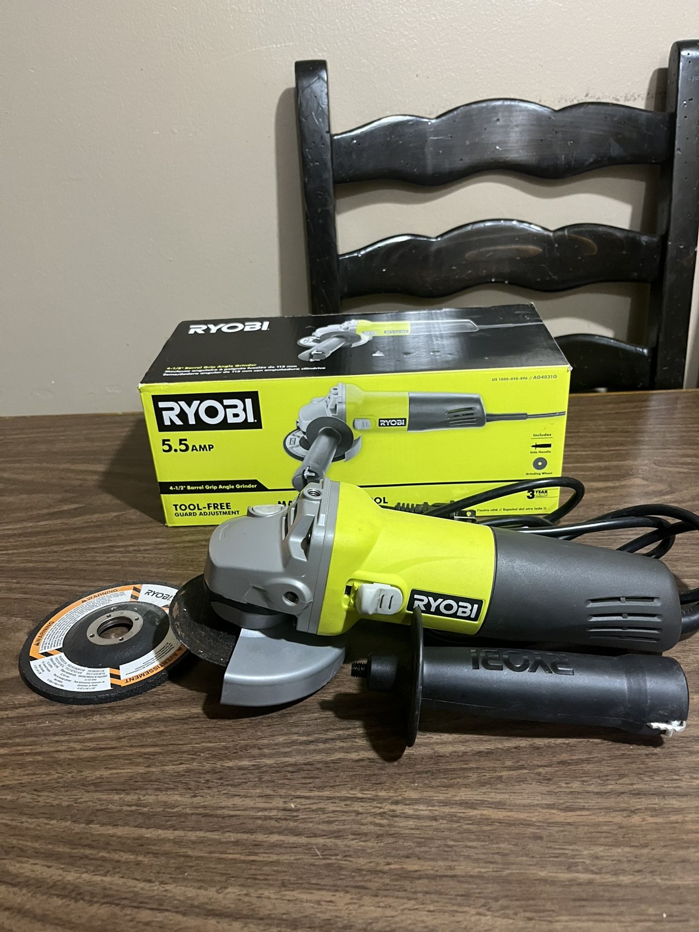 Ryobi 5.5 Amp 4-1/2” Angle Grinder for Sale in Los Angeles, CA - OfferUp