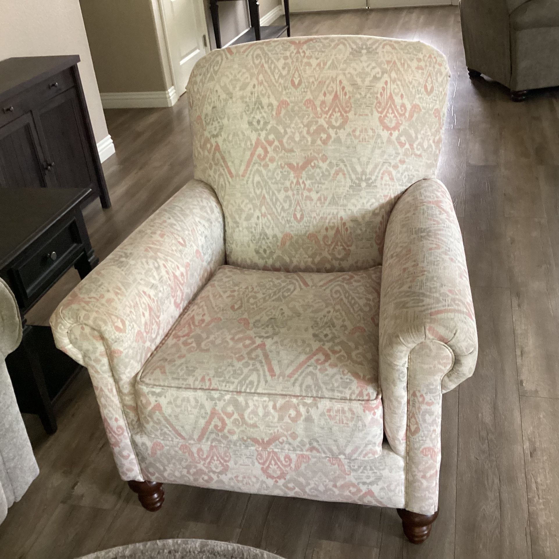 . (3) Comfy Chairs With Coil Core Seating w/matching Pillows for Sale ...