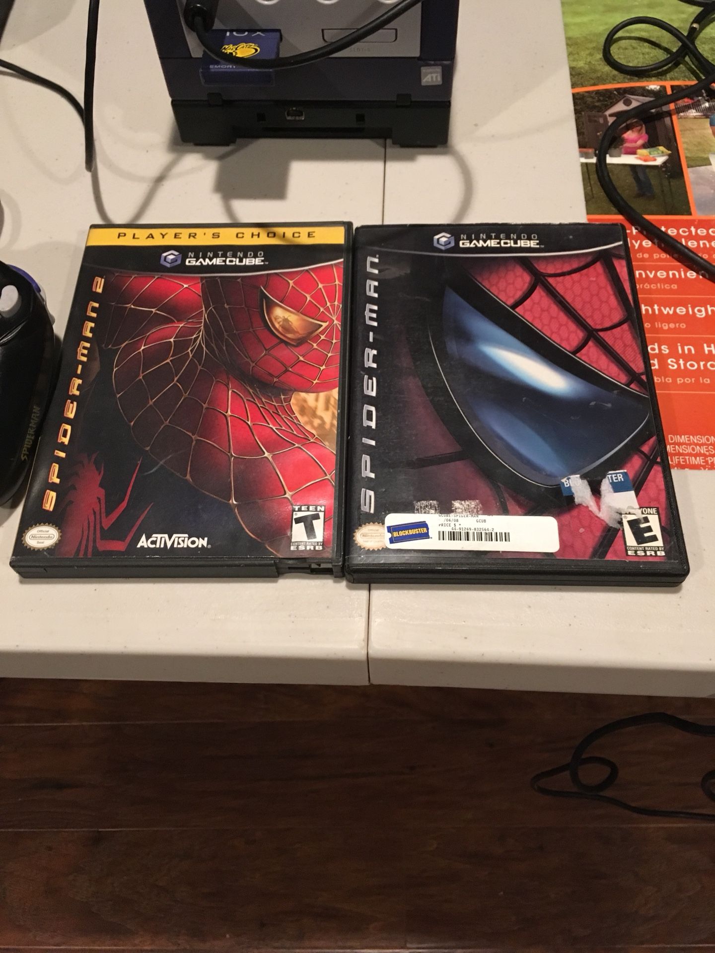 Spiderman gamecube bundle with Spider-Man controller for Sale in San ...