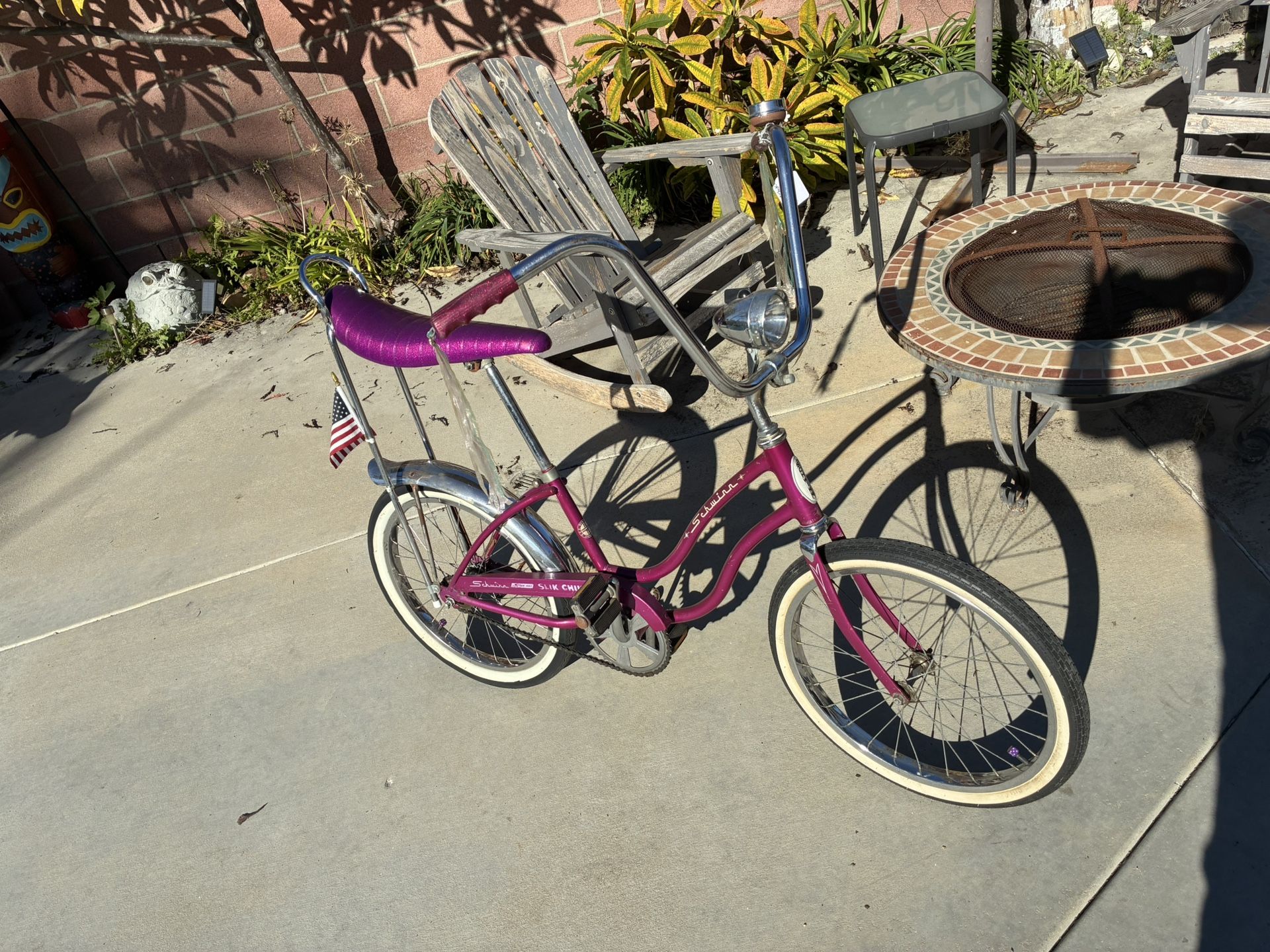 1970 Schwinn Girls Slik Chik Stingray for Sale in Garden Grove, CA ...