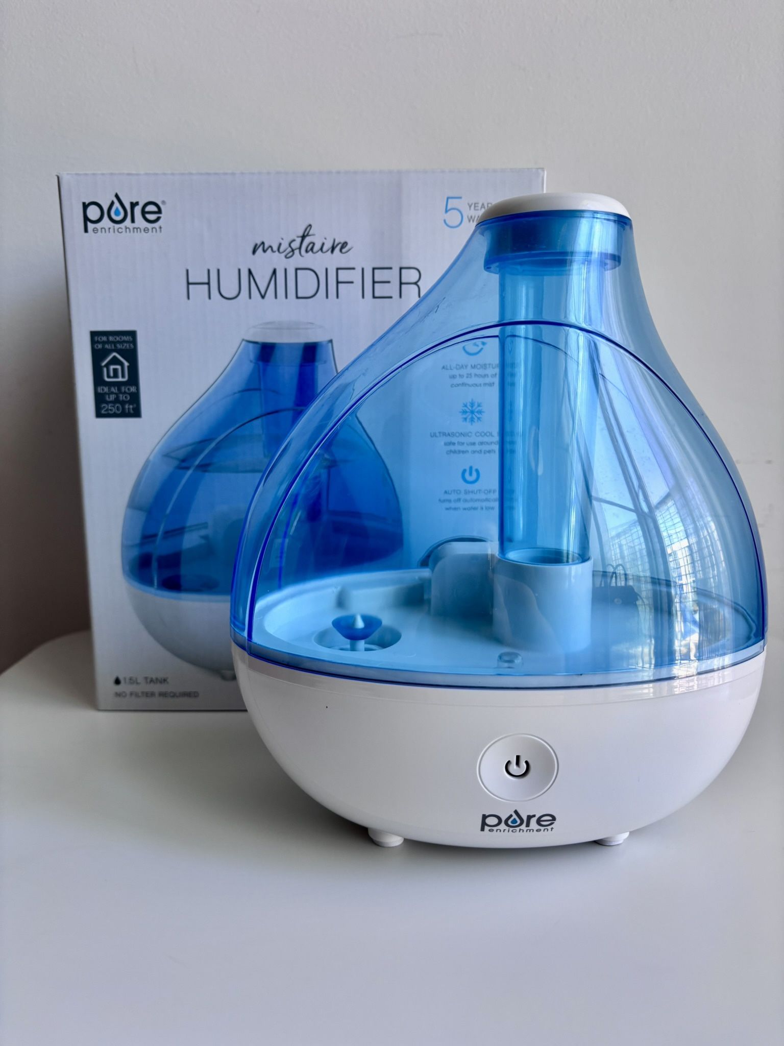 Pure Enrichment MistAire Cool Mist Humidifier – 1.7L for Sale in San ...