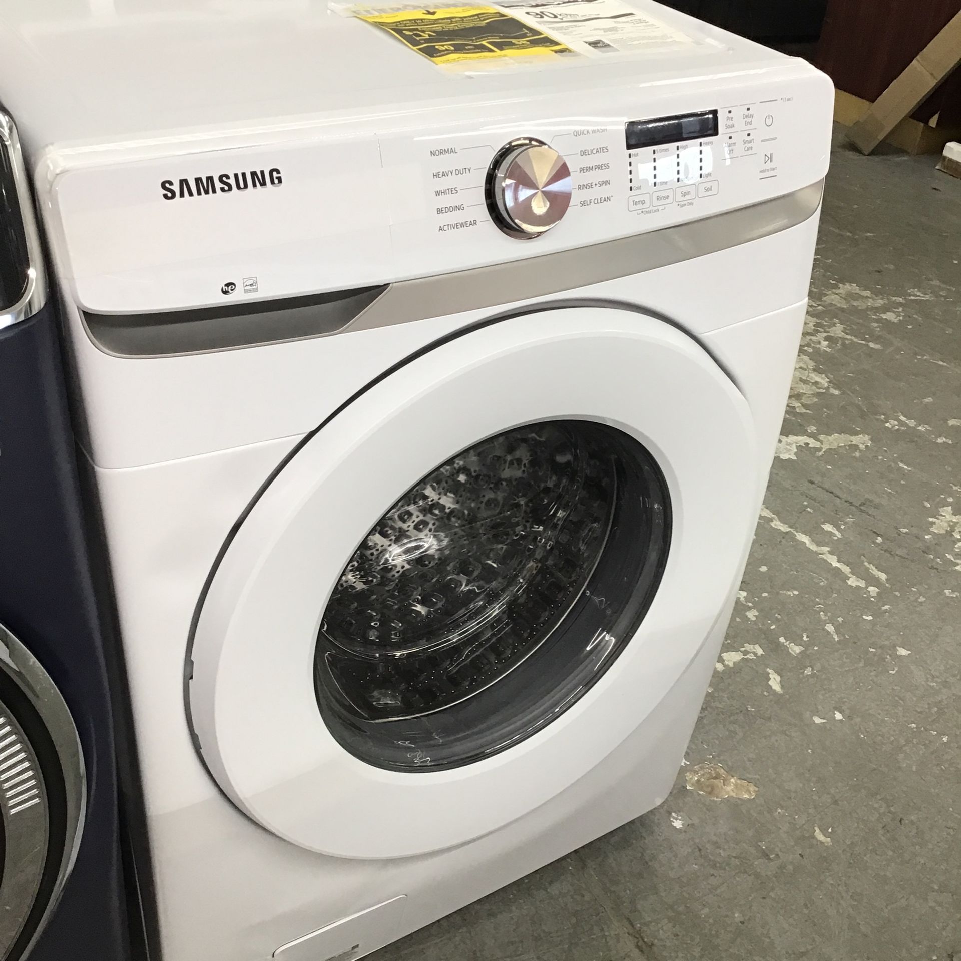 New Scratch And Dent Samsung Front Load Washer . 1 year Warranty for ...