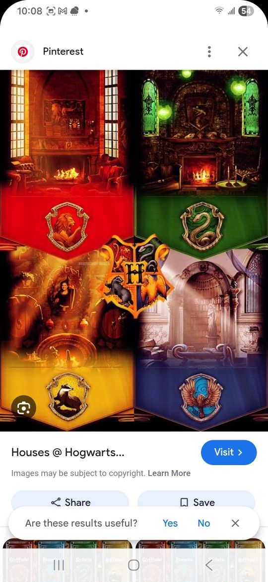 Harry Potter Hogwarts House Bannersor Flags Four Way Split Design for ...