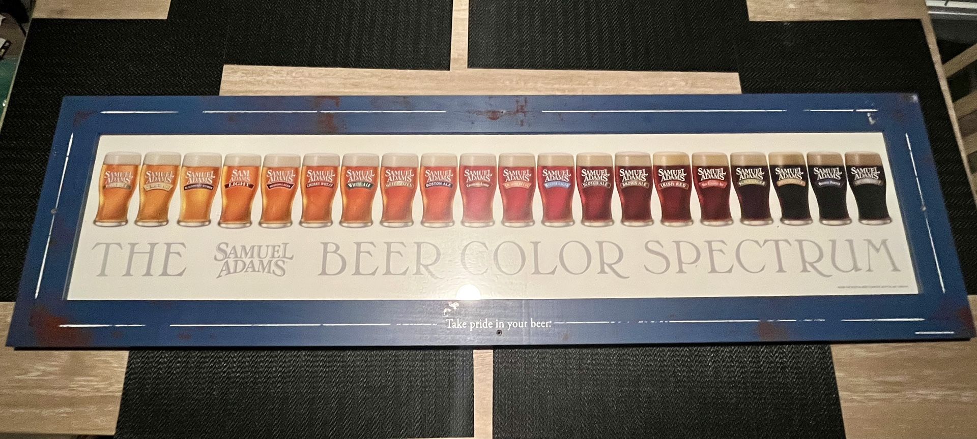 Handtekening Van Samuel Adams SAMUEL ADAMS BOSTON LAGER BEER OLD