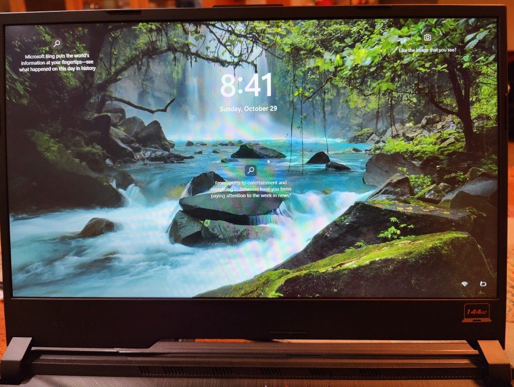 Gaming laptop Asus ROG Strix G512L Intel I7 Nvidia RTX Wrap around RGB ...