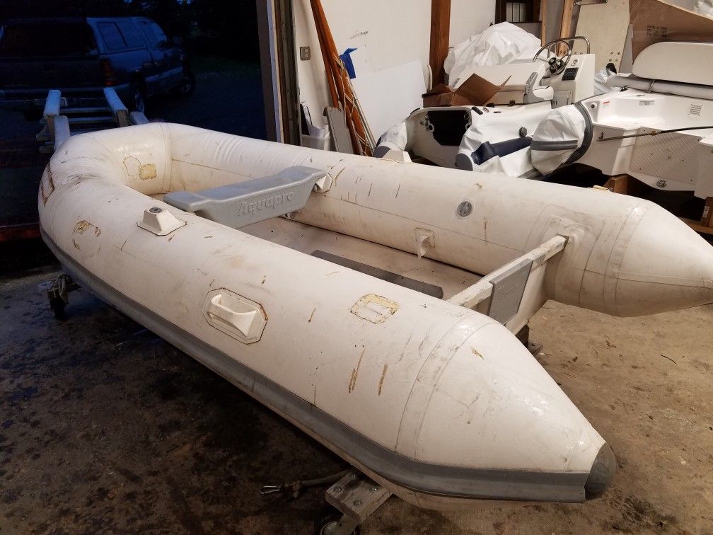 10' Aluminum hull RIB inflatable by Aquapro for Sale in Bellingham, WA ...