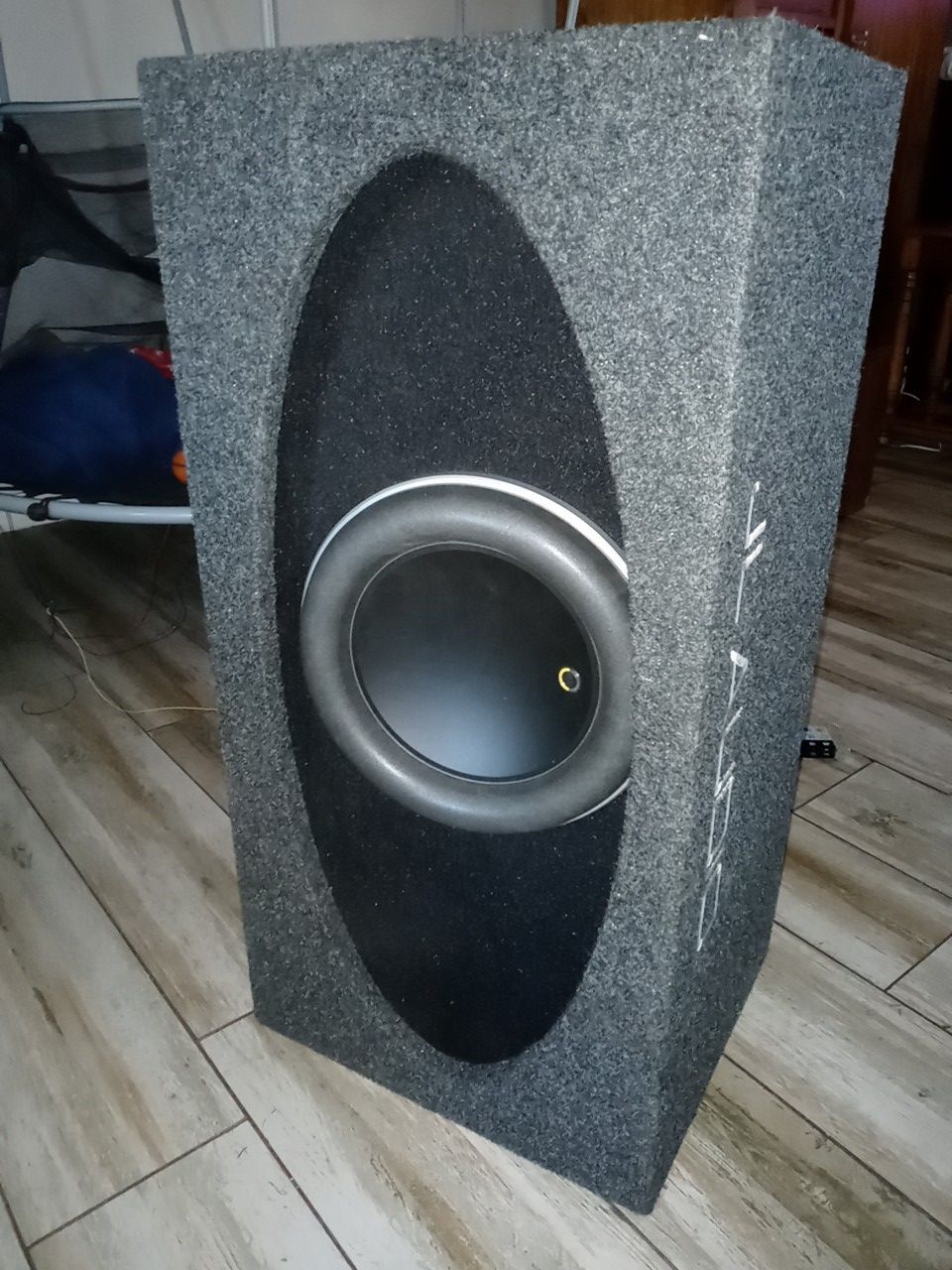 JL AUDIO W7 SUBWOOFER ANNIVERSARY EDITION IN CUSTOM JL AUDIO PATENTED ...