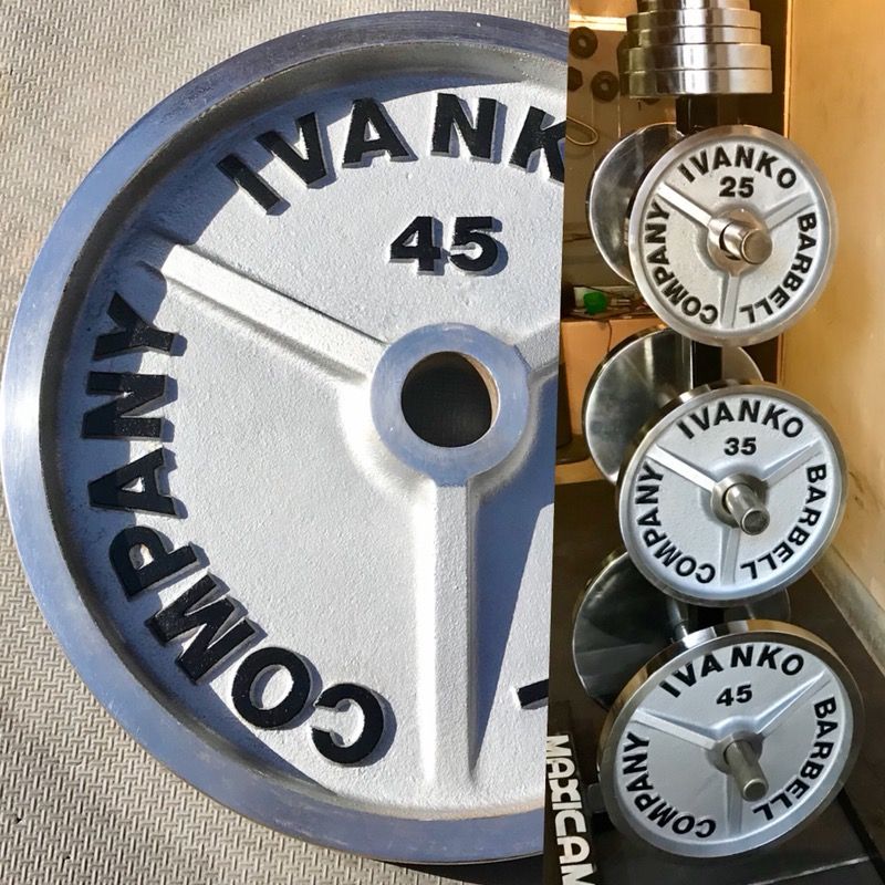 IVANKO CHROME M SERIES OLYMPIC WEIGHT SET for Sale in El Cajon, CA ...