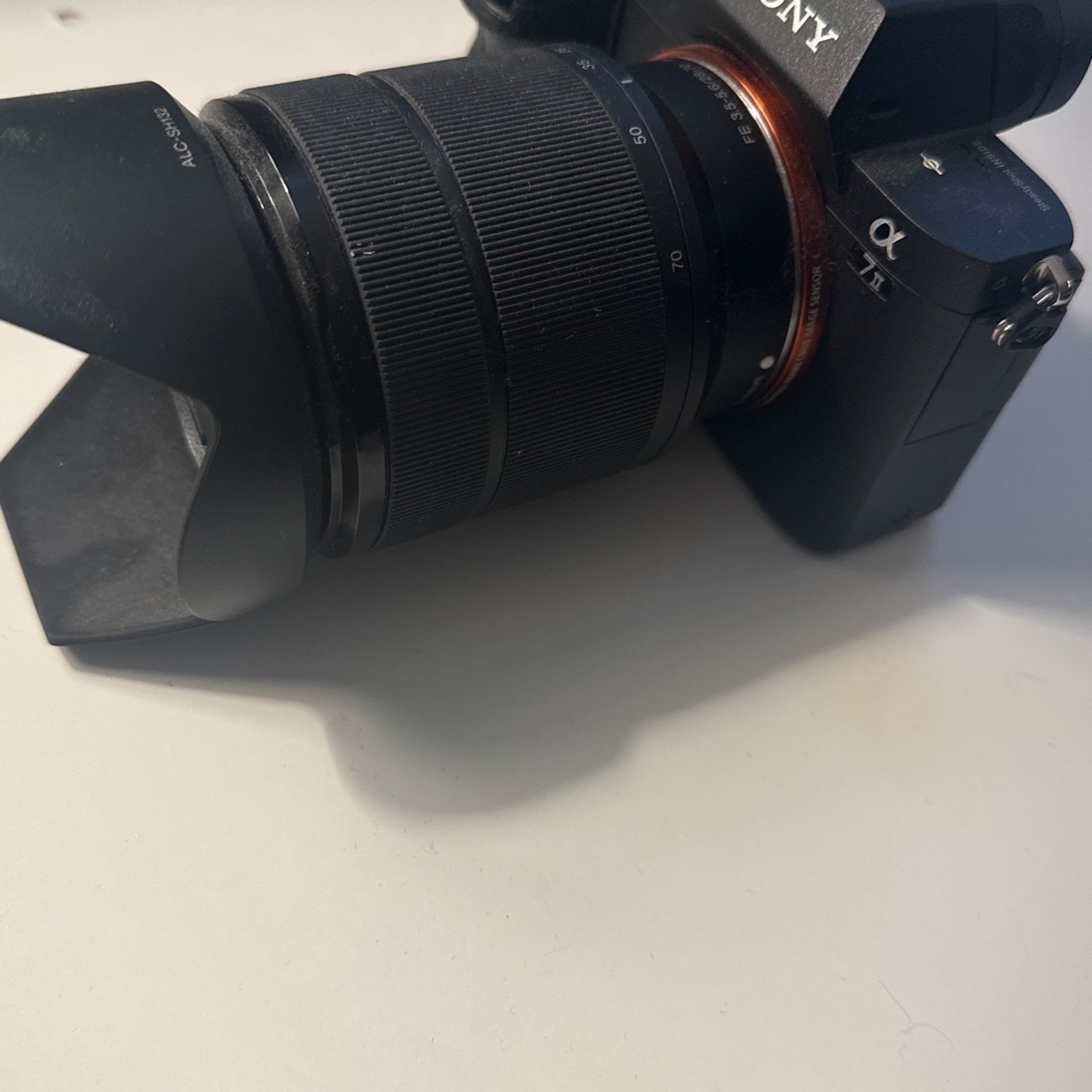 Sony - Alpha a7 II Full-Frame Mirrorless Video Camera with 28-70mm Lens - Black for Sale in Los ...